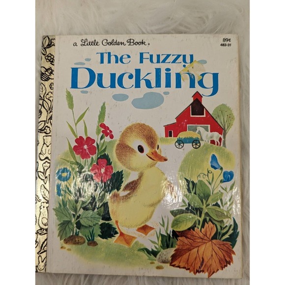 Accents | Vintage 1977 The Fuzzy Duckling Little Golden Books | Poshmark